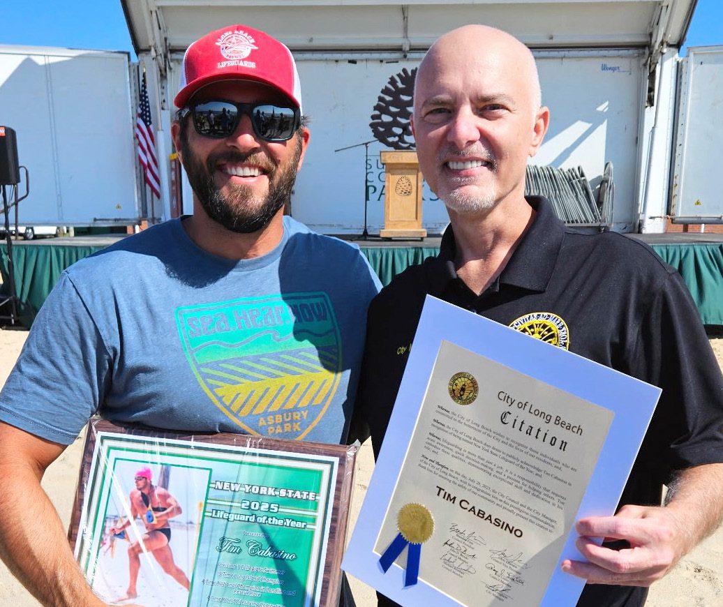 Cabasino named New York State Lifeguard of the Year - CSEA NY